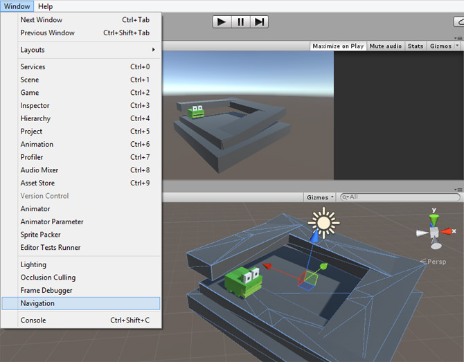 Unity การกำหนดเส้นทางด้วย Navigation and Pathfinding | Game & Mobile ...